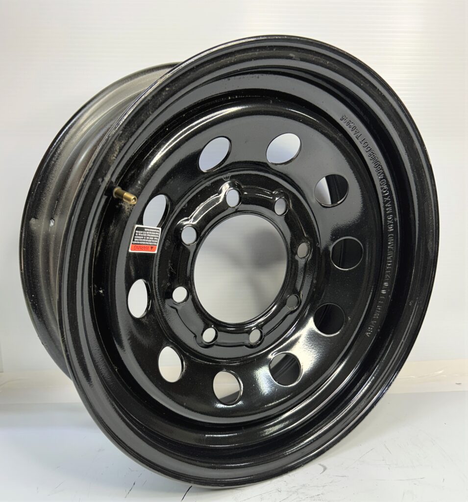 16 Inch 8 Lug RV Camper Utility Trailer Wheel Rim 16865BM - Wheels ...