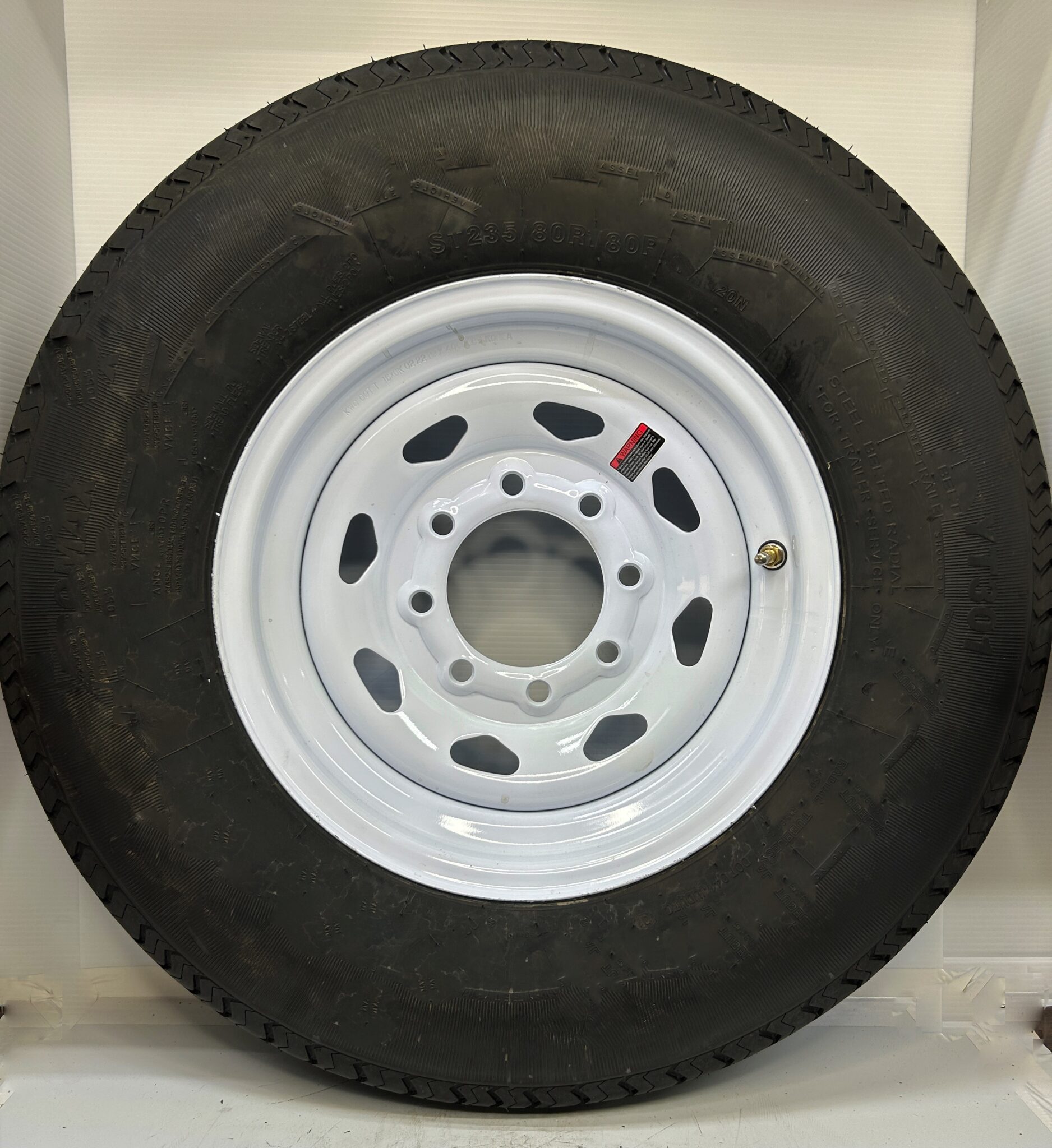 14 Ply Tire On Rim ST225/90R16 (750-16) Utility Farm Stock Trailer ...