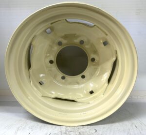 14 x 6 Wheel Rim USA 6 Lug Tractor Ag Farm Implement N14666 ag Cream ...