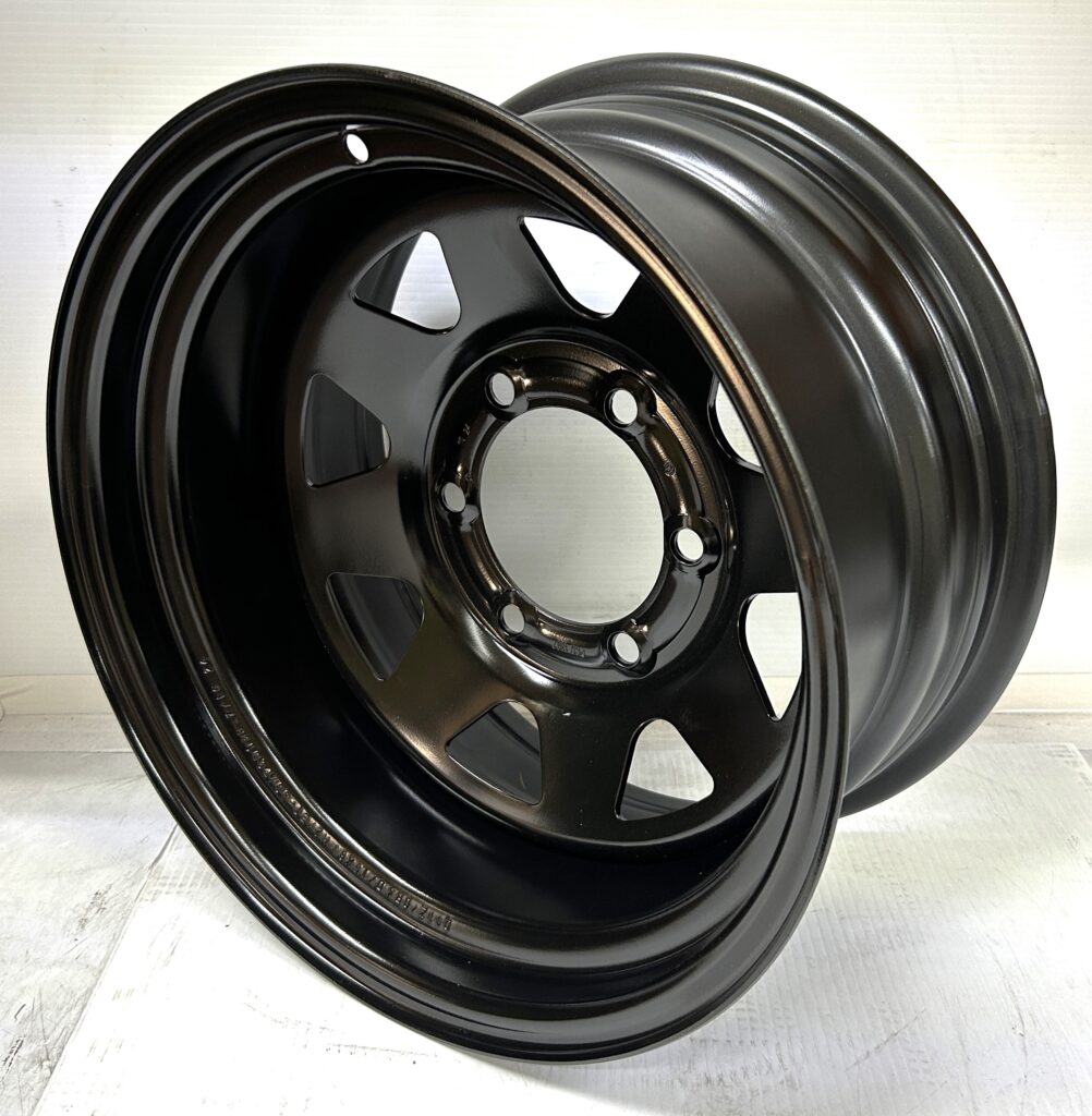 15X8 Inch 6 Lug Black Spoke Wheel Rim GMC Chevy 4x4 N158655 BS - Wheels ...