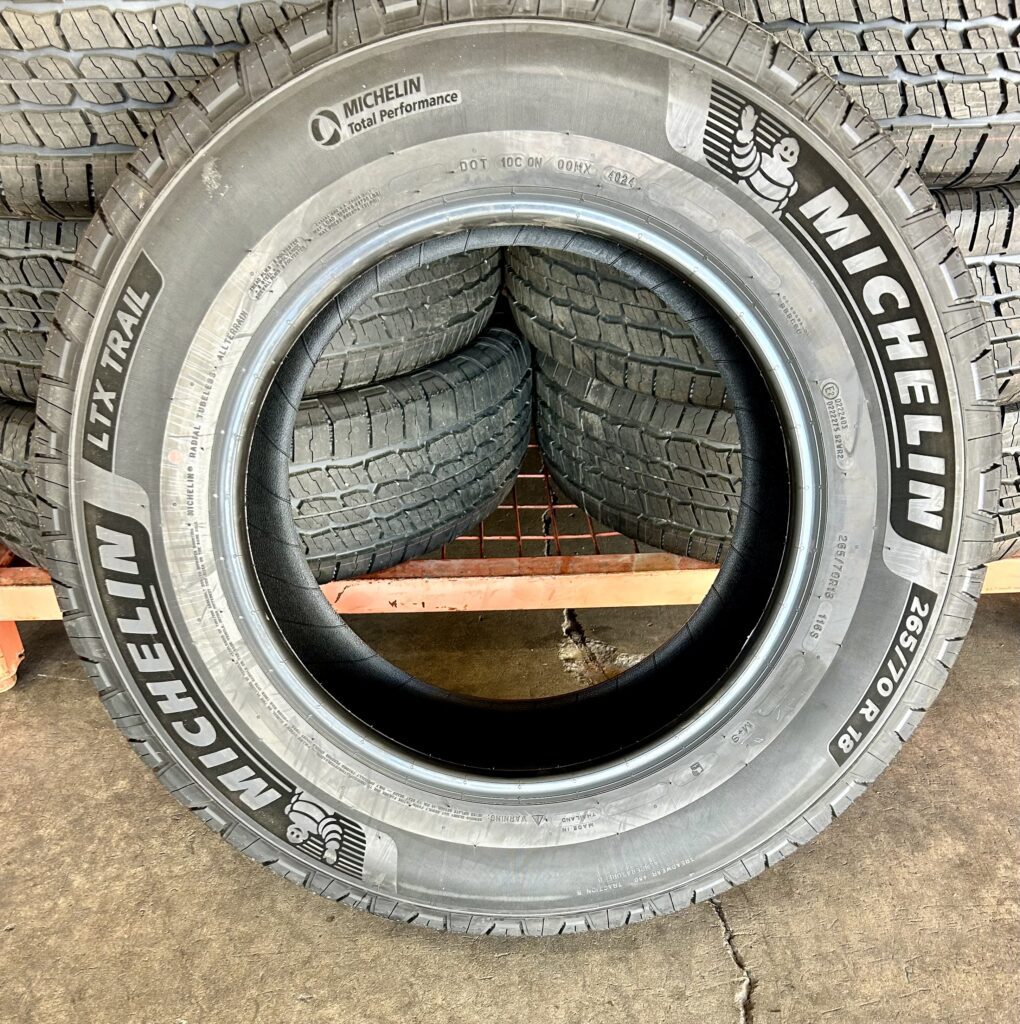 New Takeoff 265/70R18 Michelin LTX Trail All-Season Tire. 1 Tire ...
