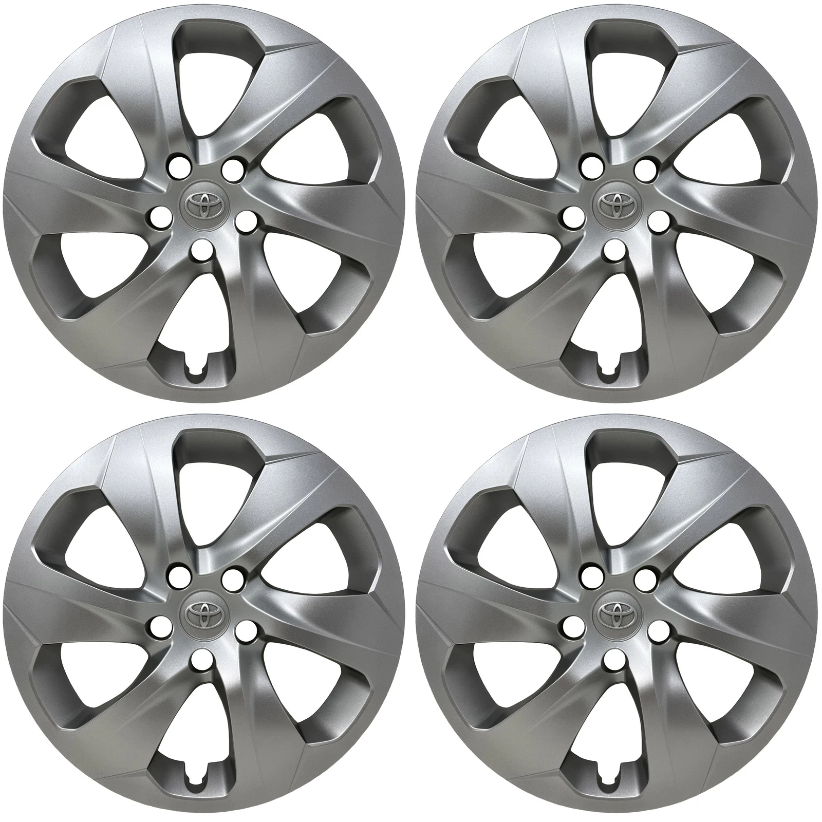 NEW OEM Toyota RAV4 (2019-2025) Hubcaps Wheel Covers 17" Silver 61186 ...